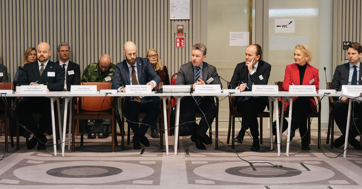 Stärkt cybersäkerhet och NATO i fokus vid näringslivsrådets möte